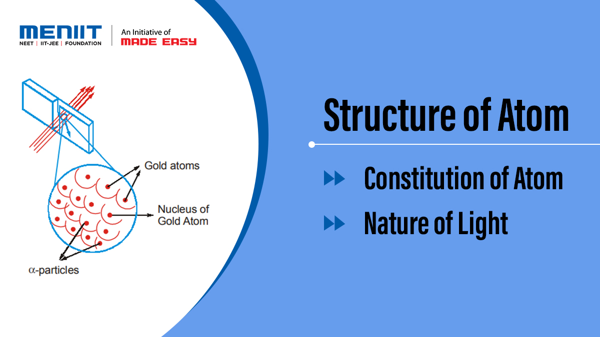 Structure of Atom - Chemistry | CLASS XI - MENIIT